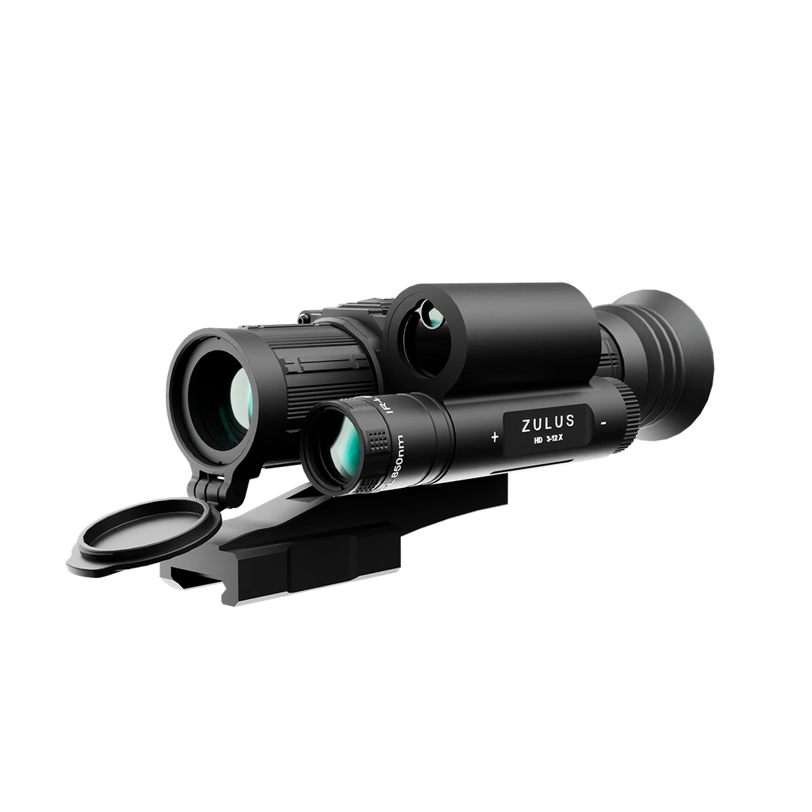 ZHD520R - ZULUS HD 5-20X Digital Night Vision Scope with Laser Rangefi ...
